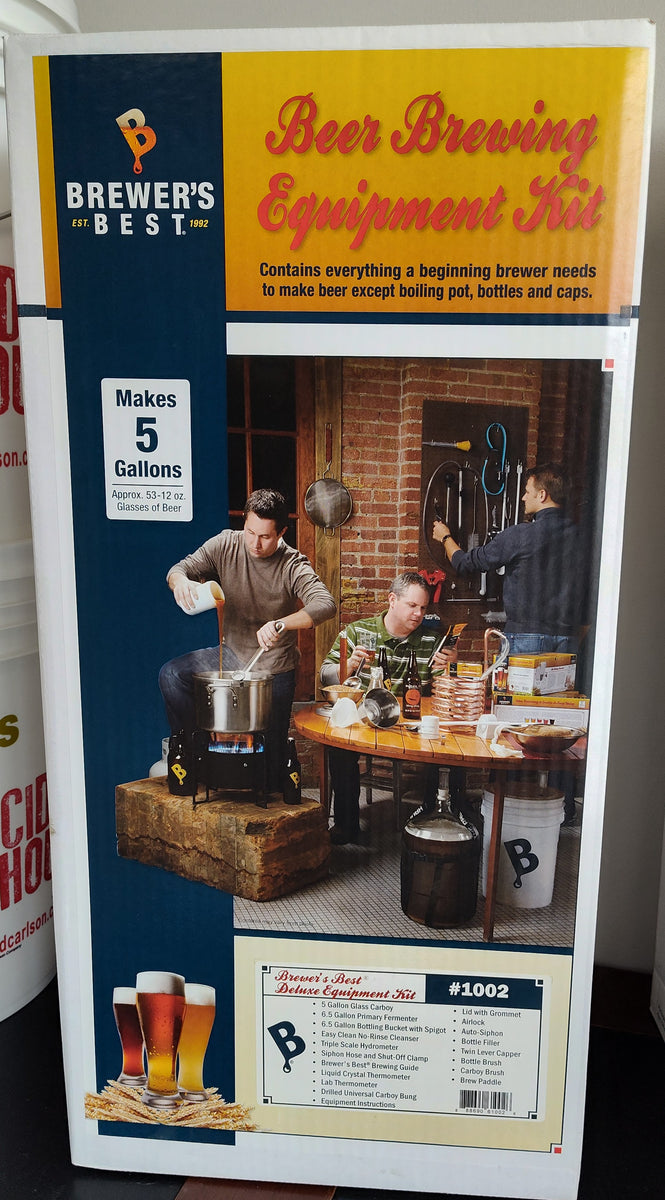 BREWER'S BEST® BEER 5 GALLON DELUXE EQUIPMENT KIT **PICKUP ONLY ...